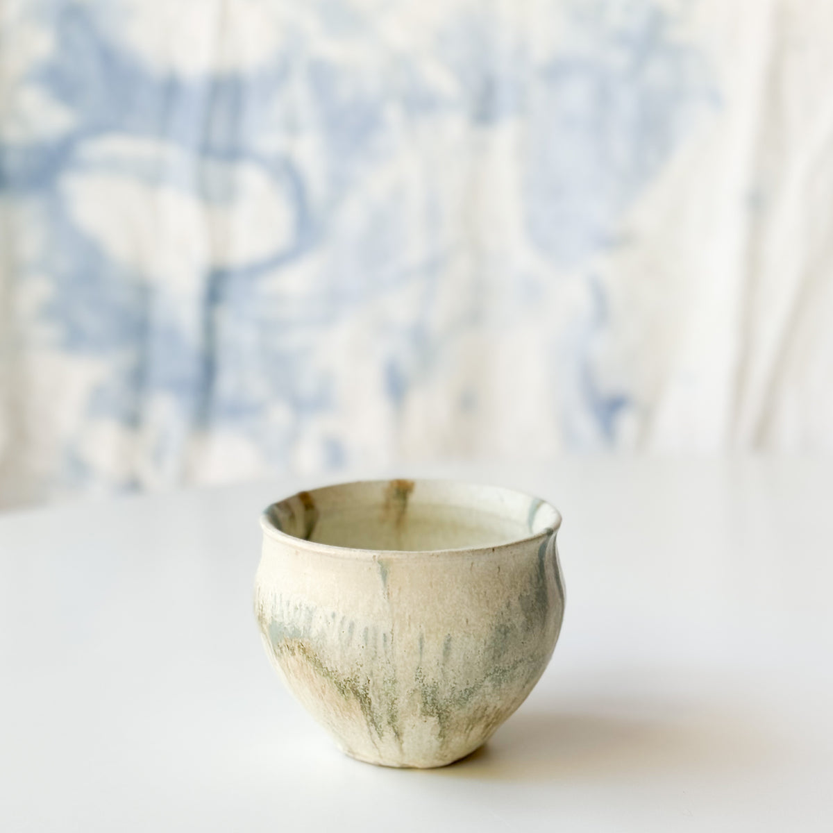 Ayoo Pottery by Naoki Kanazawa - Round Cup "Seashell and the Sea" – yoka good things